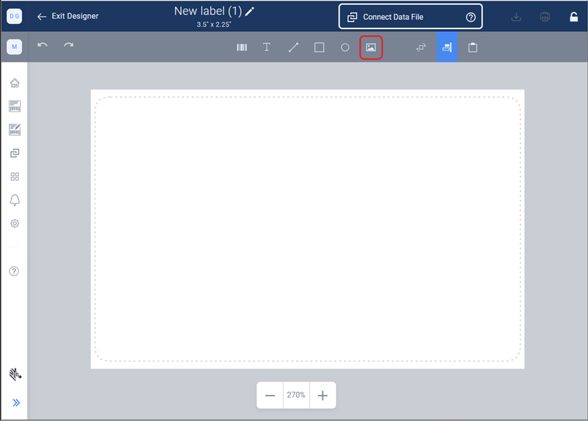 Adding an Image to a Label Design