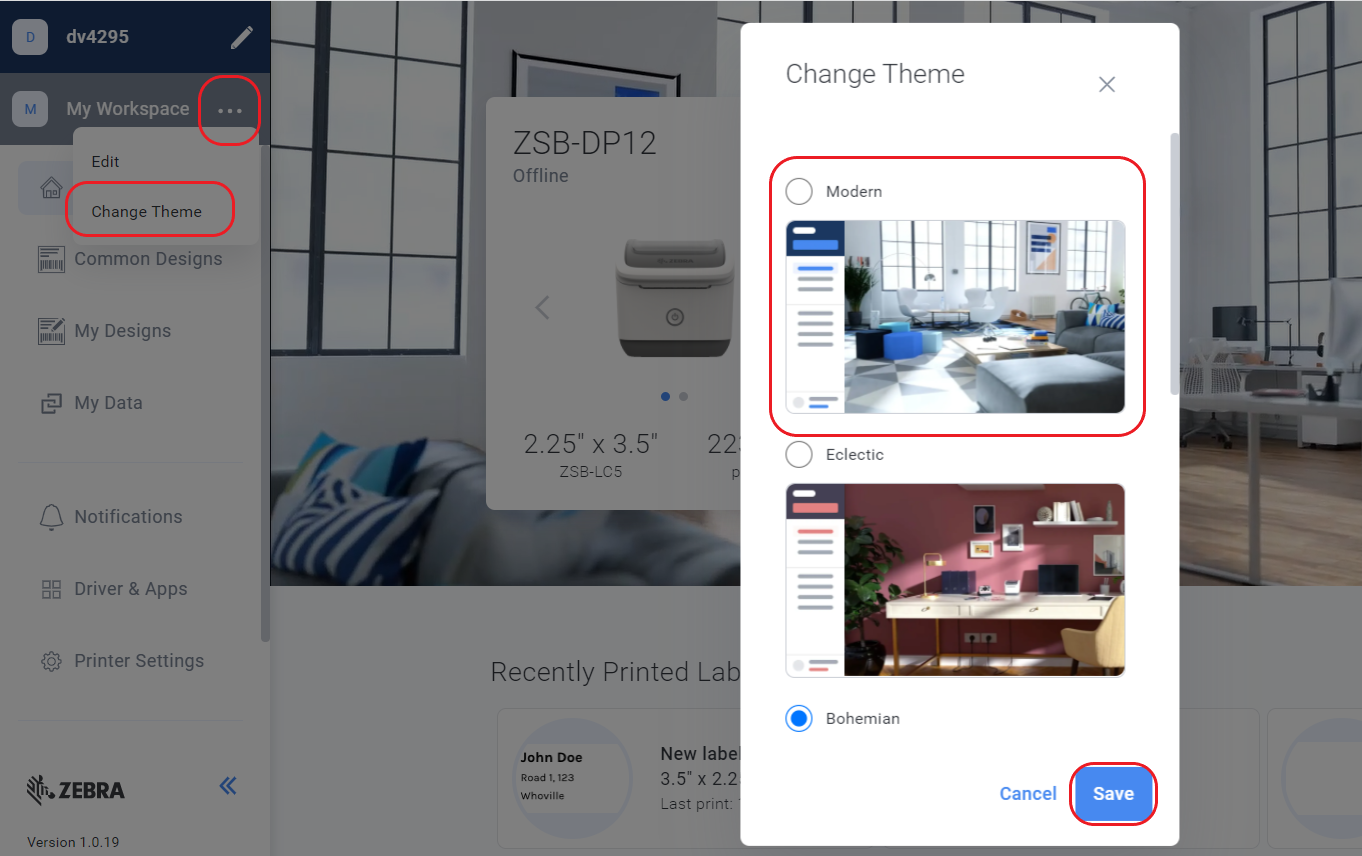 Desktop Workspace Overview