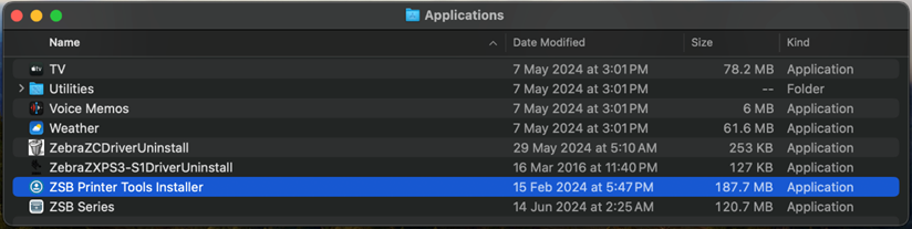 Download and Install ZSB Printer Tools