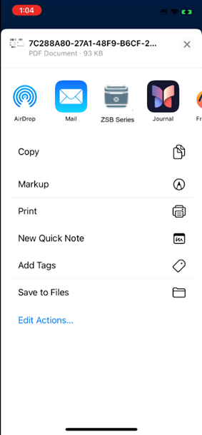 Print an Evri (Formerly Hermes) Shipping Label from a Mobile Device