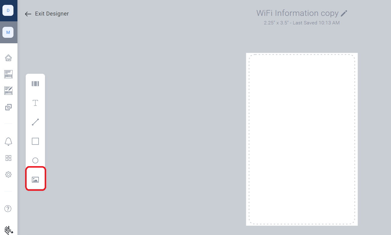 How to Add Image to Your Label Design in the ZSB Workspace
