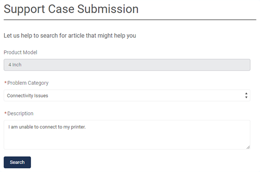 Contacting Zebra Support