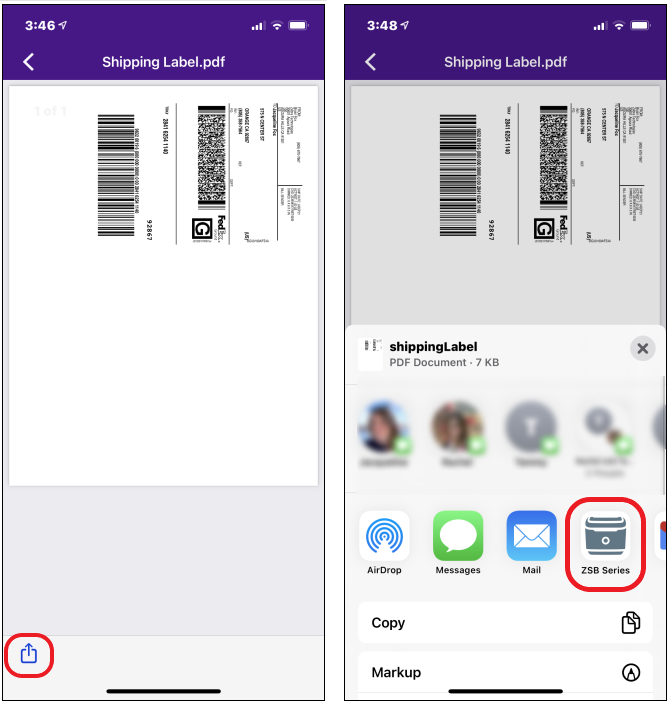 Print a FedEx Shipping Label from a Mobile Device