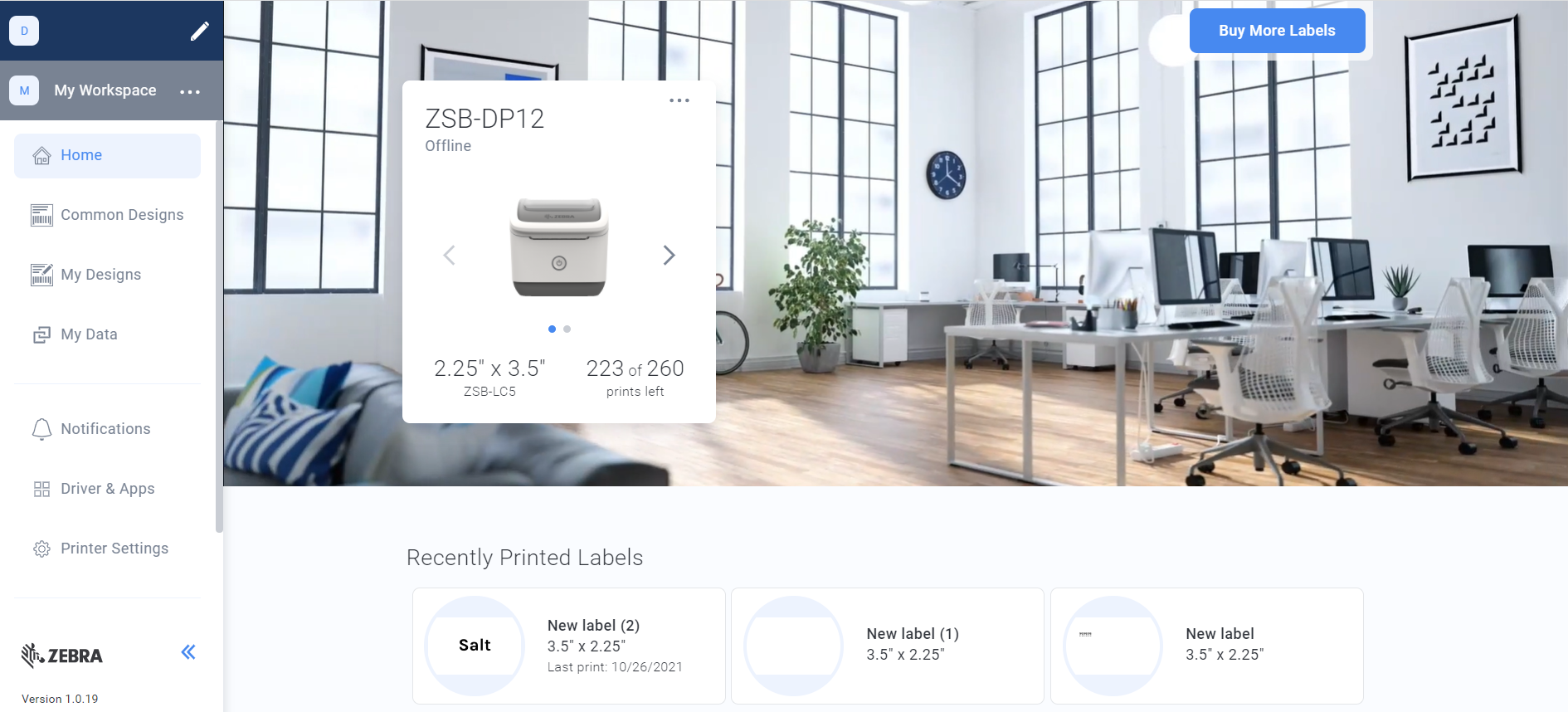 Desktop Workspace Overview