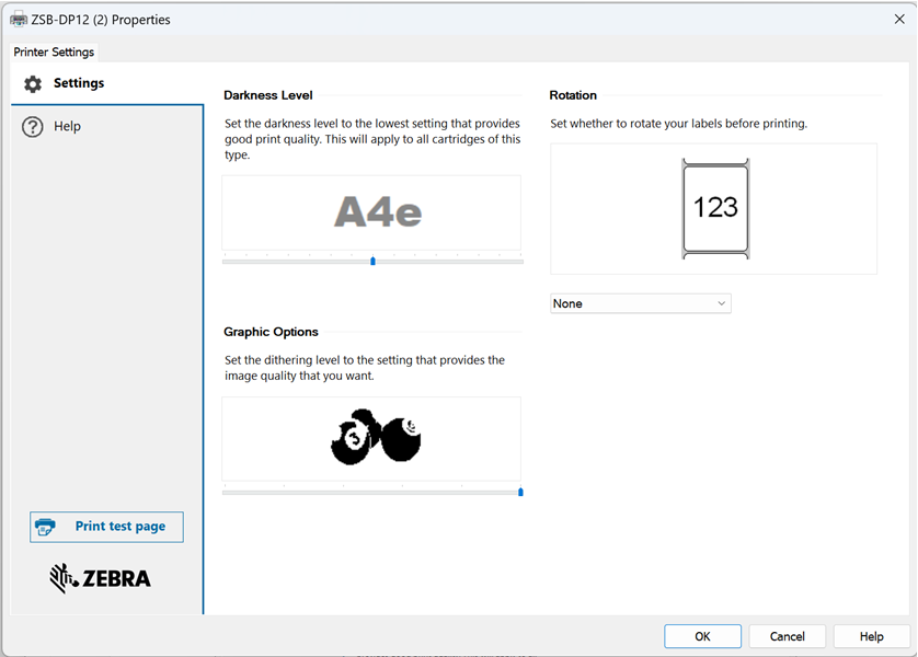 Adjusting the Printing Preferences