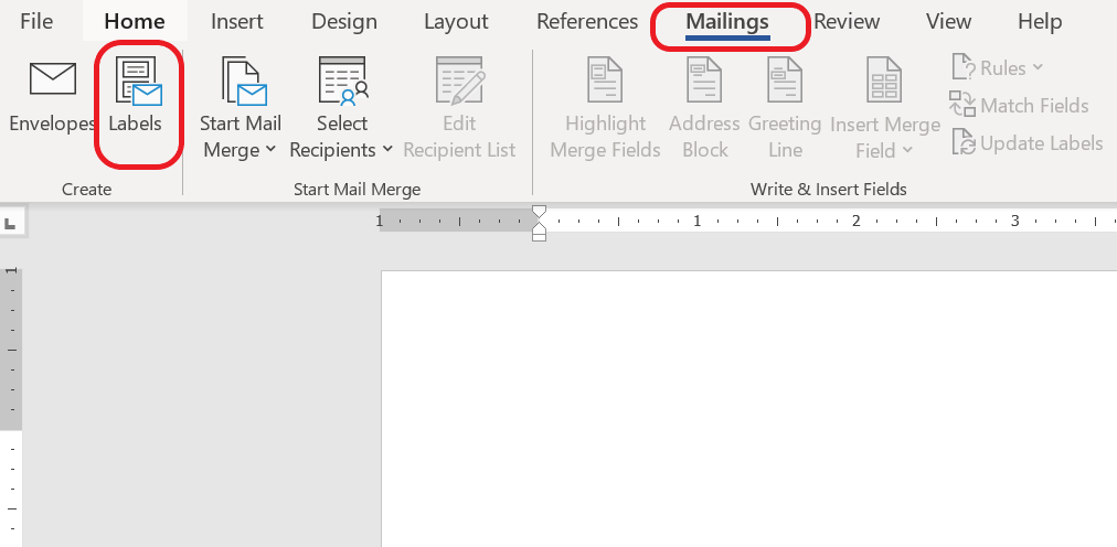 Printing from Microsoft Word (Office 365)