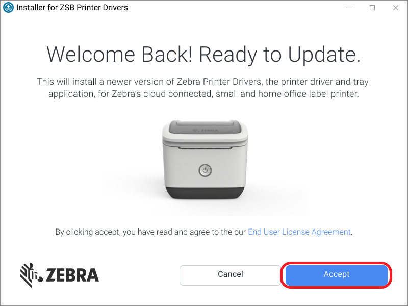 Updating the ZSB Printer Drivers