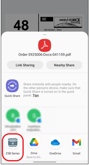 Printing PDF from Mobile App