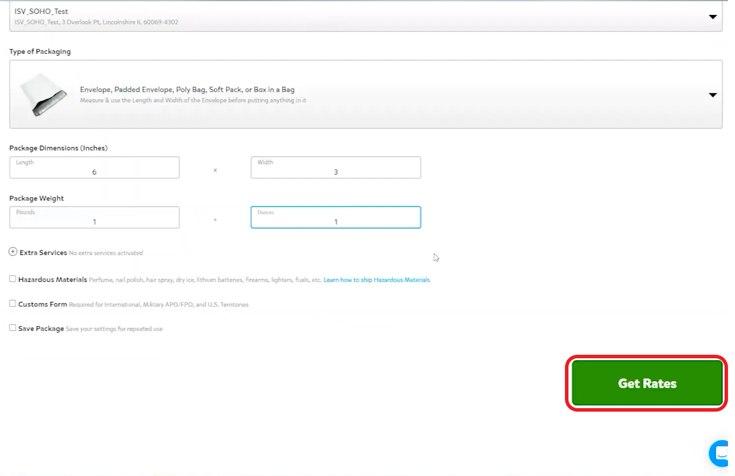 Print a Shipping Label from Pirate Ship