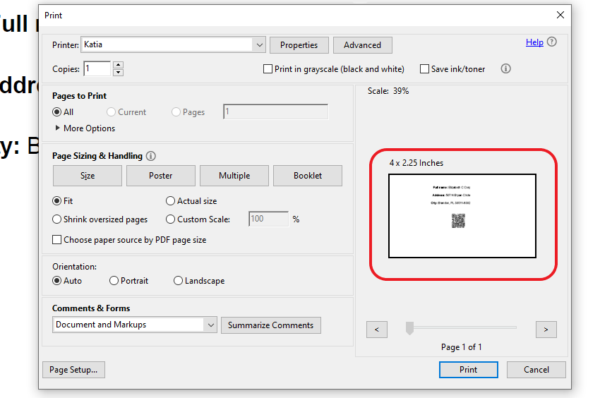 How to Edit and Print Labels from Google Docs