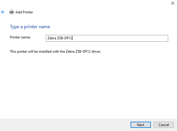 Adding Printer Manually on Windows Computer