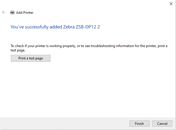 Adding Printer Manually on Windows Computer