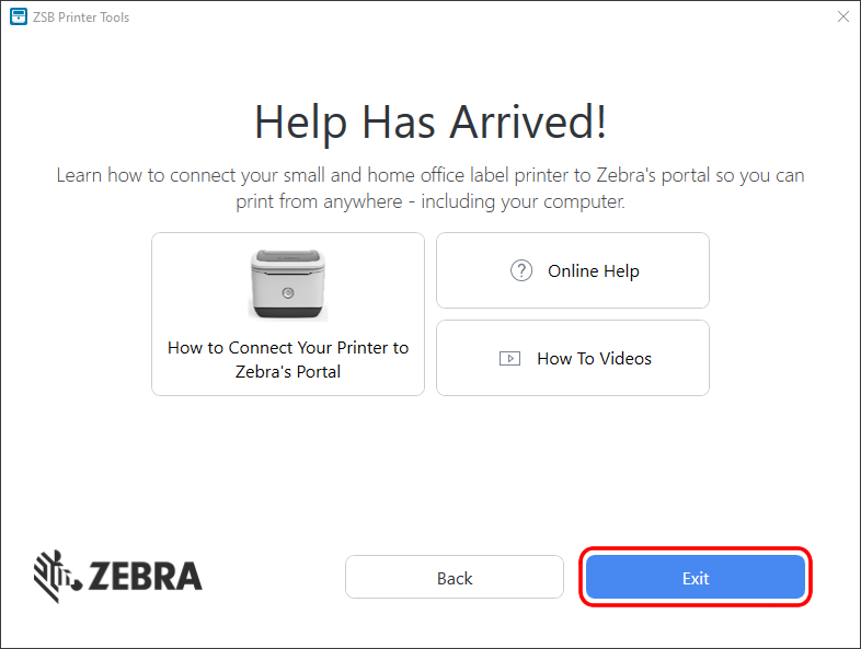 Download and Install the ZSB Printer Driver and Apps