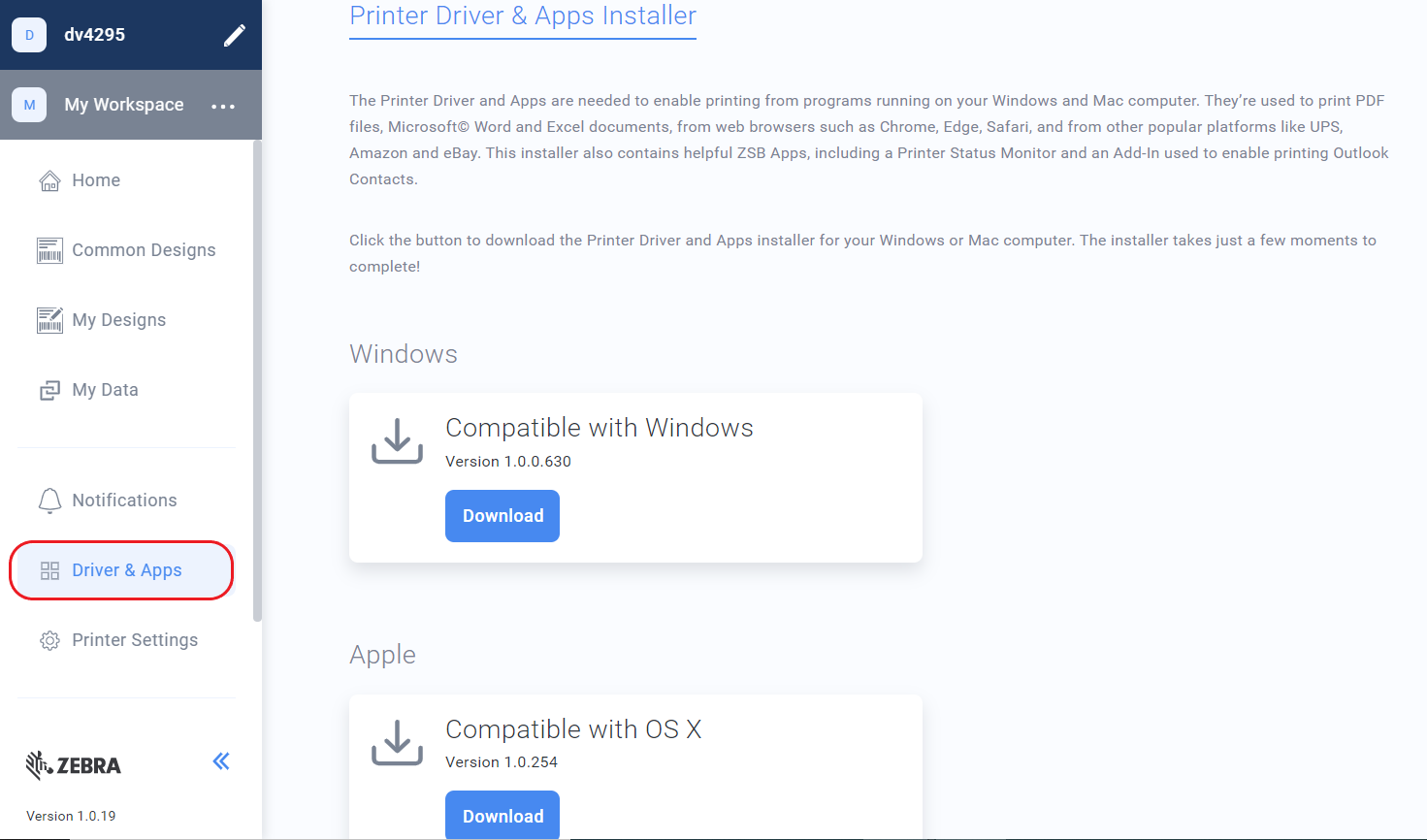 Printer Driver Overview